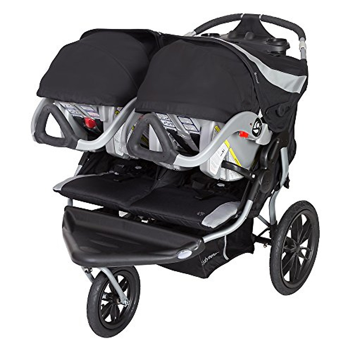 Baby Trend Navigator Lite Double Jogger Stroller, Europa, 1 Count (Pack of 1)