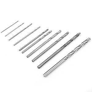 Twist Drill Bits,10 Different Specifications of Twist Drill bits,for Most Drilling Jobs and Materials Such as Thin Metal,Durable