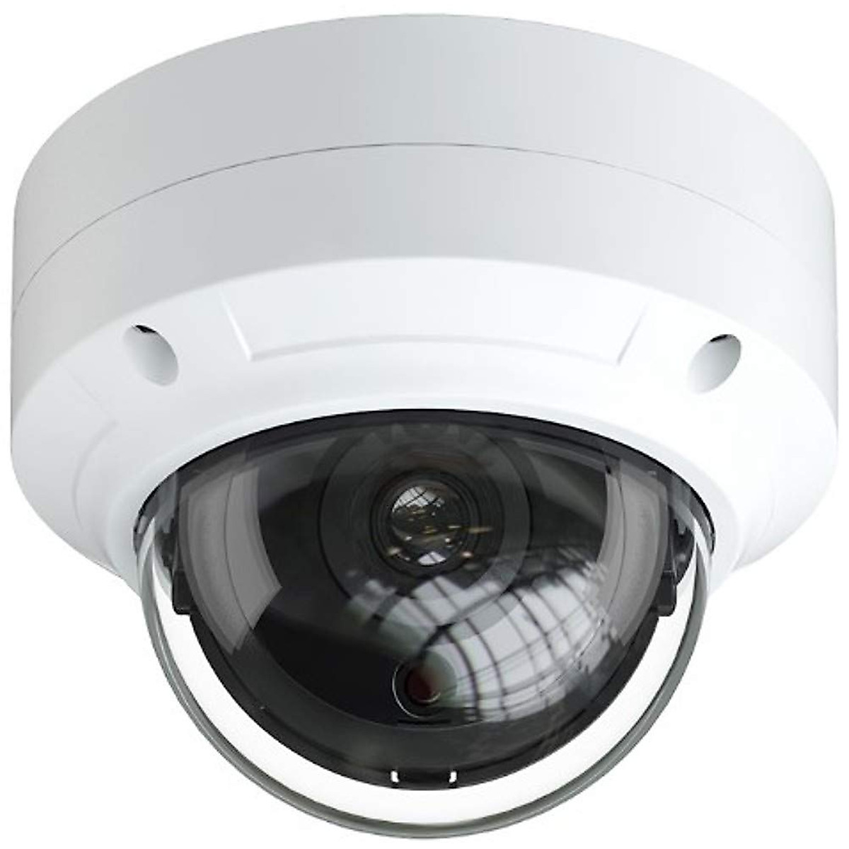 Titanium IP-5VP8S30 HD IP Small Vandal Fixed Lens Camera, 1/2.5" 8MP CMOS Sensor, 3.6mm Fixed Lens, H.265 Compression, Hidden IR On/Off Control, Audio in, BNC Output, IP 66, DC12/PoE