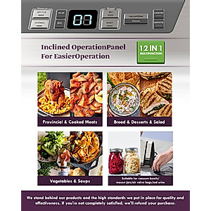 Mesliese Vacuum Sealer Machine, 95kPa 140W One Hand Operation Food Sealer, Double Seal Strip with Build-in Cutter & Countdown Display, 2 Bag Rolls, 5PCS Pre-cut Bags, PULSE & Marinate Enabled