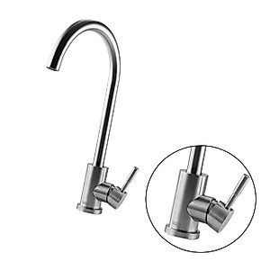 Faucets for Bath Sinks Vessel Faucet Vessel Sink Faucet Waterfall Spigot Bath Tub Faucet Stainless Steel Water Tap Kitchen Water Faucet Home Water Faucet Silver Container Tub
