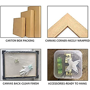 Kingsleyton Teal Gray Butterfly Pictures Wall Art Canvas Farmhouse Prints Photo Modern Flower Black and White Poster Paintings Home Decoration Giclee Artwork Wood Frame Ready to Hang 16"x20"