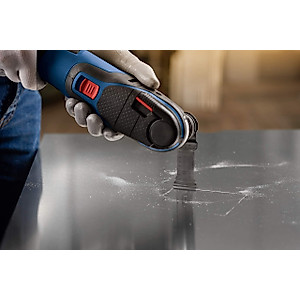 BOSCH OSM114CC 1-1/4 In. StarlockMax Oscillating Multi-Tool Curved-Tec Carbide Extreme Plunge Blade
