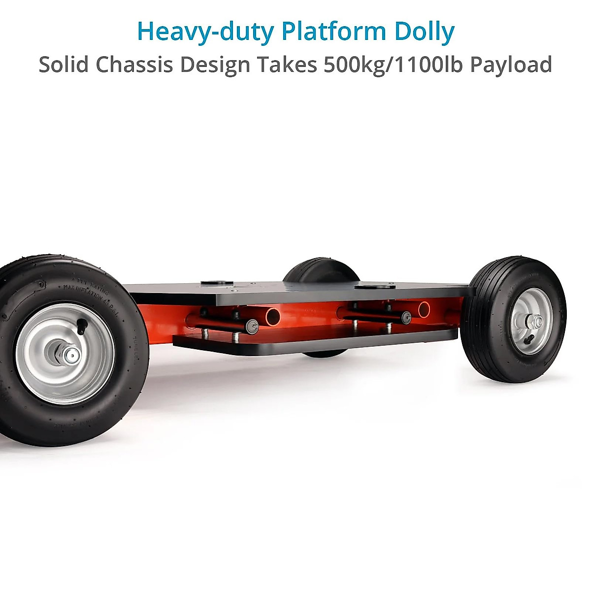 PROAIM Quad-4 Cinema Doorway Dolly with 100mm Camera Bowl Riser Telescopic Bazooka. Adjustable, 4-Position Operator Seat. Push/Pull Bar with Foam Handle (DL-QDFW-01)