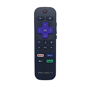 Original Roku TV Remote Control Full Function for Hisense TCL Philips Sharp ONN Sanyo JVC Hitachi Insignia Element RCA Magnavox Westinghouse LG (Renewed)