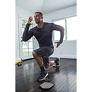 SKLZ Slidez Dual-Sided Exercise Glider Discs for Core Stability Exercises for Hands & Feet, Court Use