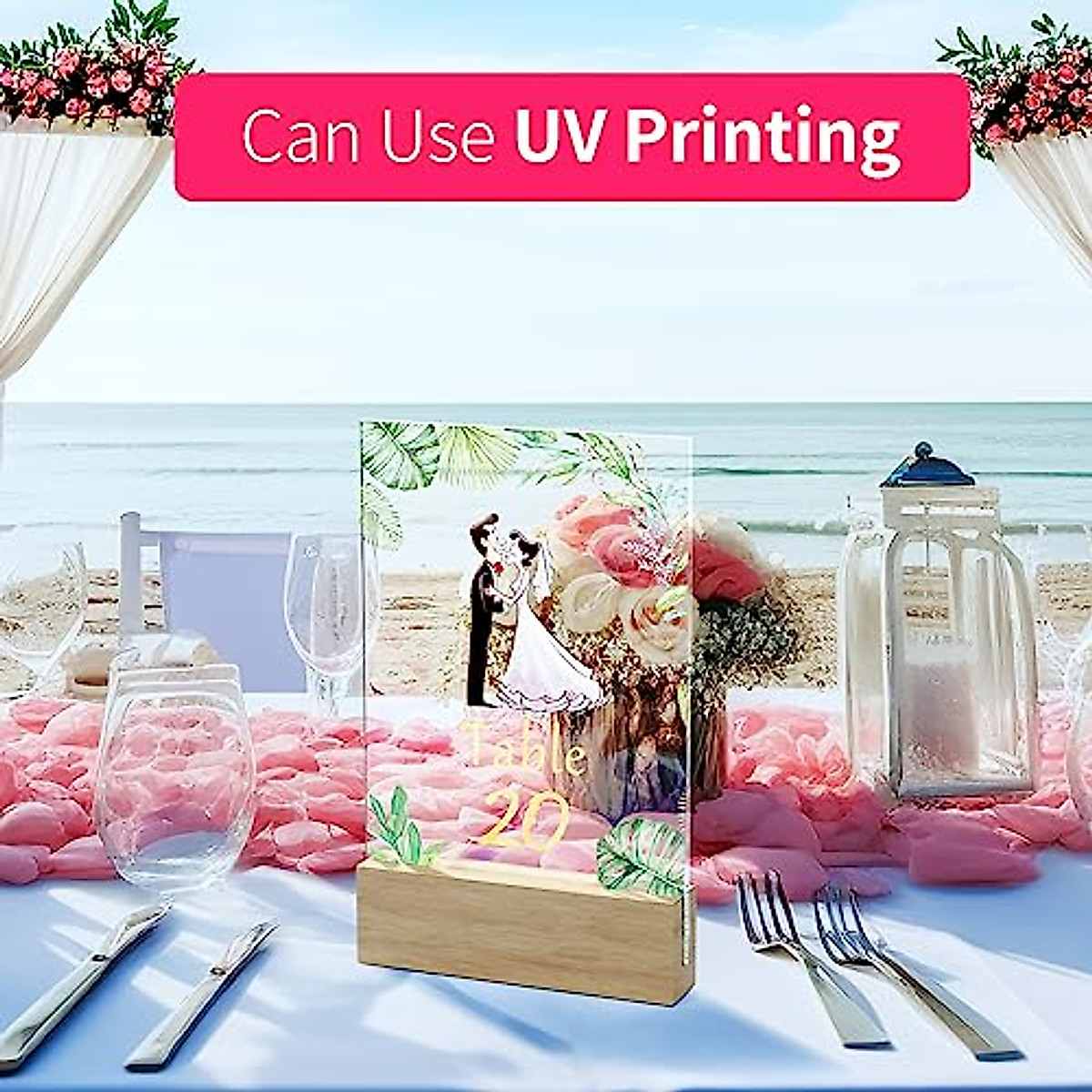 Acrylic Sheets Clear Plexiglass Board 4"x6" 2mm Thick 20 Packs Transparent PET Sheets with Protective Film and Protective Corners for Craft, Sign, Picture Frame Replacement, DIY Display Projects