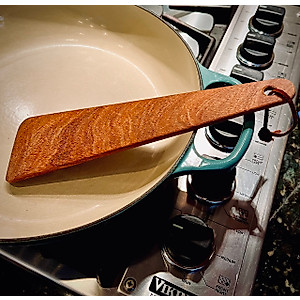 COWBOY SPATULA Mesquite Wood - Handmade in Texas, Made in USA, Perfect for cast iron cookware, steel cookware, nonstick cookware, Personalize it with a Monogram or Engraving!