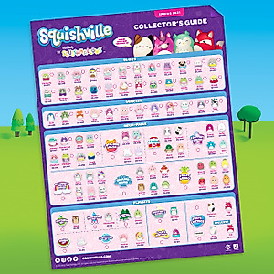Squishville by Squishmallow Boutique Play Scene, 2” Lola Soft Mini-Squishmallow, 8” Playset, 1 Plush Accessory, Animals, Boutique Toys