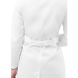 Adar Universal Lab Coats for Women - Belted 33" Lab Coat - 2817 - White - 3X