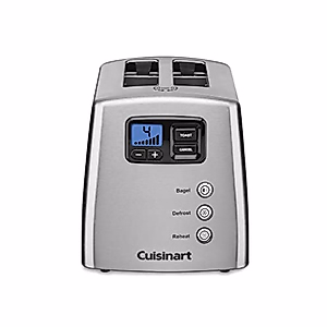 Cuisinart CPT-420 Touch to Toast Leverless 2-Slice Toaster, Brushed Stainless Steel