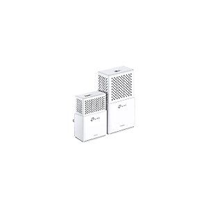 TP-Link AV1000 Powerline WiFi Extender(TL-WPA7510 KIT)- Powerline Adapter with Dual Band WiFi, Gigabit Port, Plug&Play, Power Saving, Ideal for Smart TV, Online Gaming