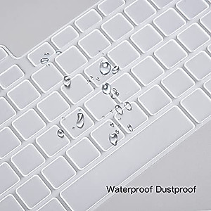 Keyboard Cover for 2023 2022 ASUS TUF Gaming F15 FX507ZM FX507ZC FX507VU / A15 FA507NU / A16 FA617NS / TUF Dash 15 FX517ZM, TUF Gaming F17 FX707 / A17 FA707 FA707RM 17.3" Gaming Laptop -Clear