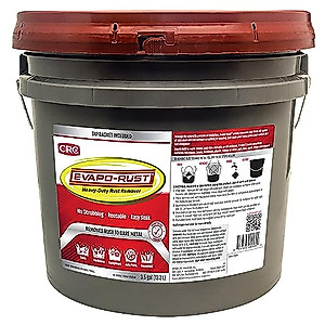 Evapo-Rust The Original Heavy Duty Pail Rust Remover, Water-based, 3.5 Gallons