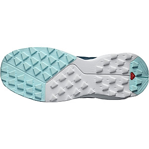 Salomon Patrol Hiking Shoes for Women Trail Running, Legion Blue/White/Yucca, 7.5