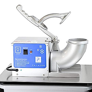 PARAGON Port-A-Blast SNO Cone Machine for Professional Concessionaires Requiring Commercial Heavy Duty Snow Cone Equipment 1/3 Horse Power 792 Watts