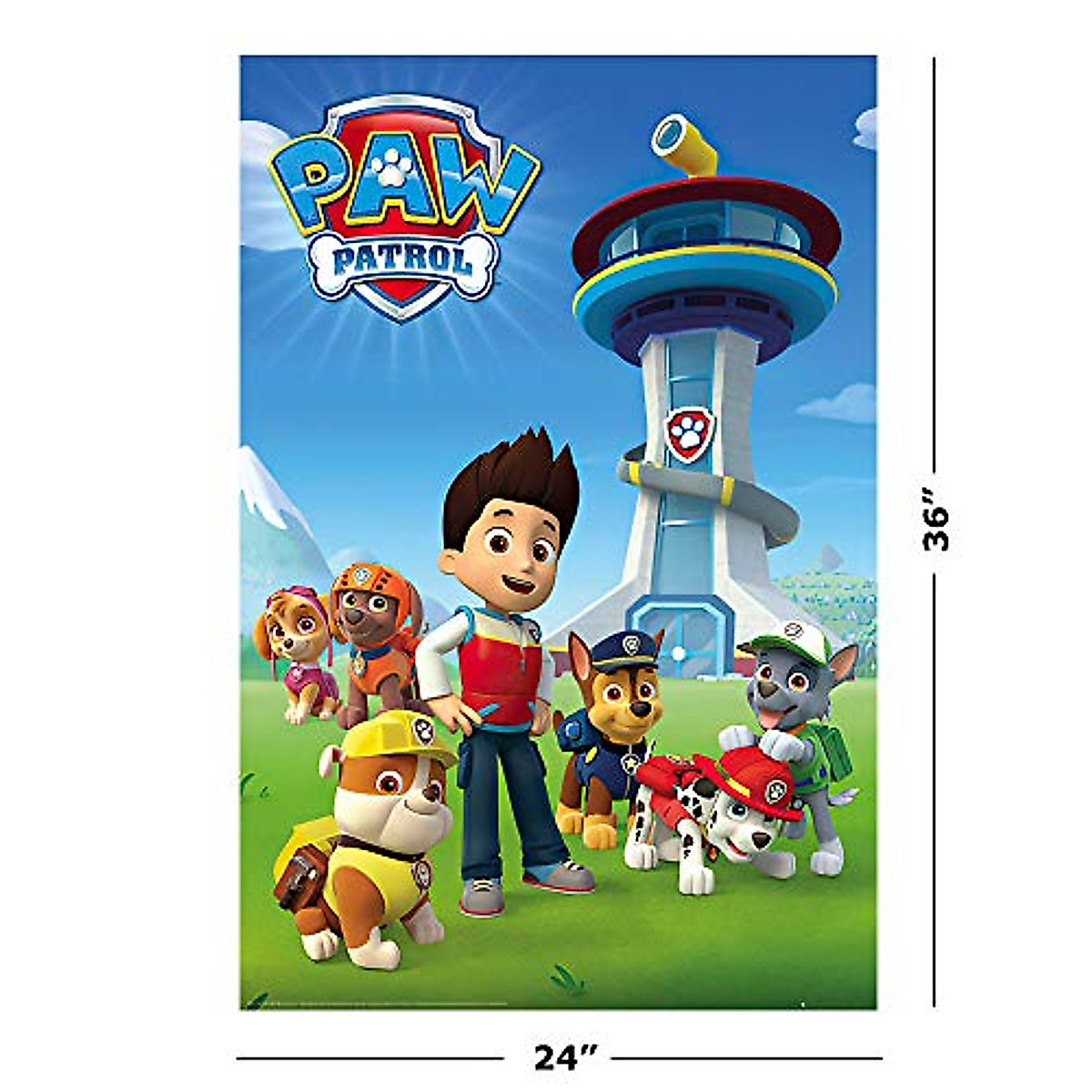 POSTER STOP ONLINE Paw Patrol - TV Show Poster/Print (The Team) (Size 24" x 36")