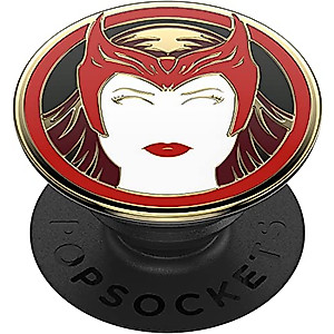 PopSockets ​​​​ Phone Grip with Expanding Kickstand, for Phone - Enamel Scarlet Witch