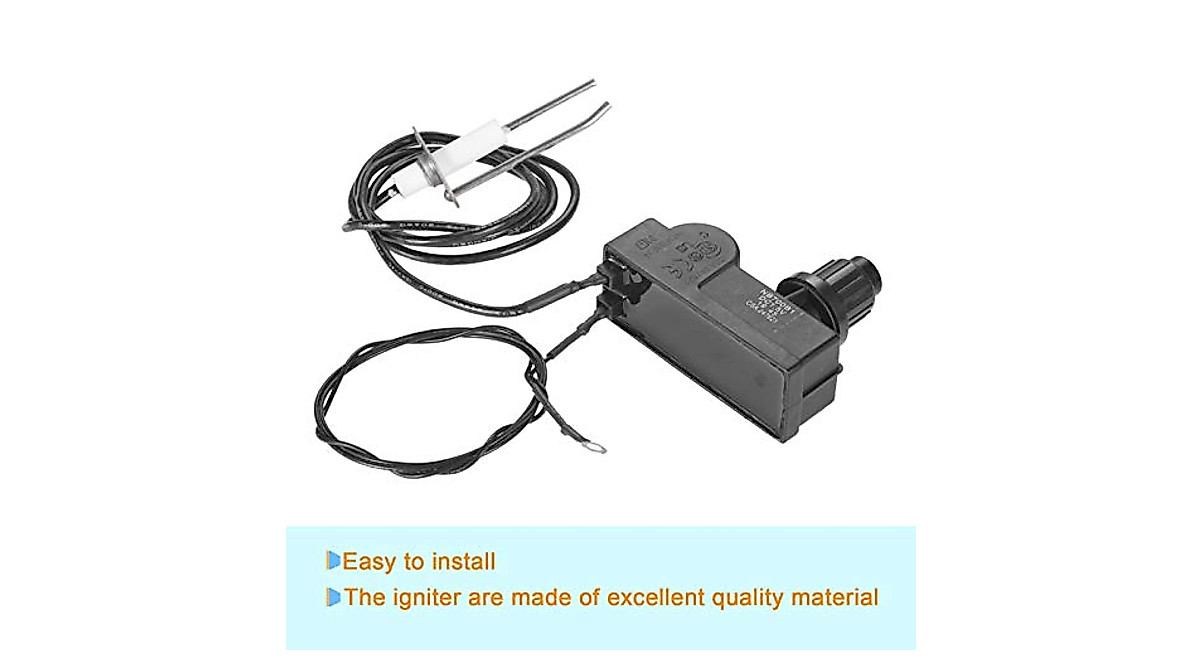Lemfema Fire Pit Igniter Kit – Easy Push-Button Gas Ignition System