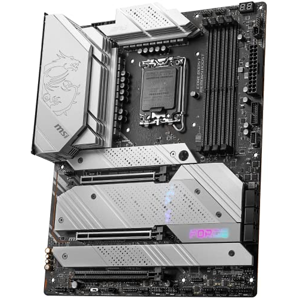MSI Z690 Force WiFi Gaming Motherboard (ATX, 12th Gen Intel Core, LGA 1700 Socket, DDR5, PCIe 4, CFX, M.2 Slots, Wi-Fi 6E)