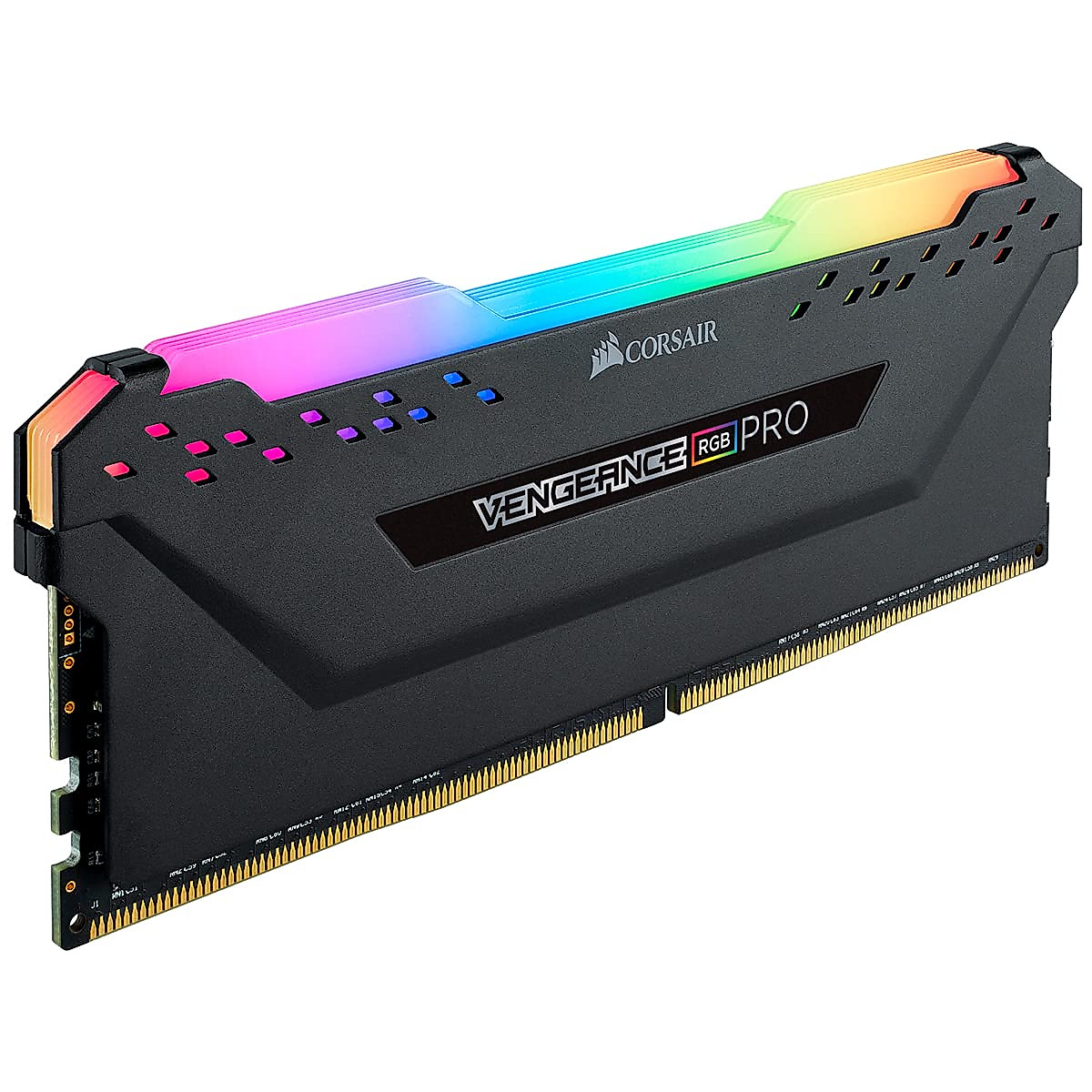 Corsair Vengeance RGB Pro 8GB (1x8GB) DDR4 3200 (PC4-25600) C16 Optimized for AMD Ryzen – Black