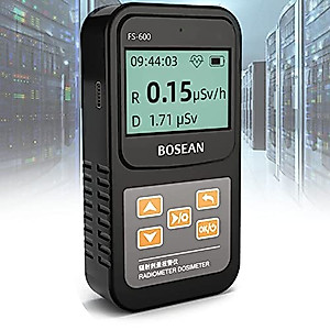 HPDONM Handheld Portable Nuclear Radiation Detector, 2022 New Radiation Dose Alarm Counter, Marble Radioactive Monitor Digital Meter High Sensitivity Accuracy Large Screen