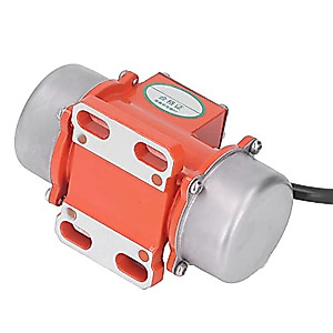 CUEI 30W Concrete Vibrator Vibration Motor, Waterproof 4000RPM DC Electric Vibrating Motor with Speed Controller & Adjustable Exciting Force, Aluminum Alloy Vibrating Vibrators for Shaker Table(#1)