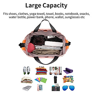 Risefit Waterproof Drawstring Bag, Gym Bag Sackpack Sports Beach Backpack for Men Women