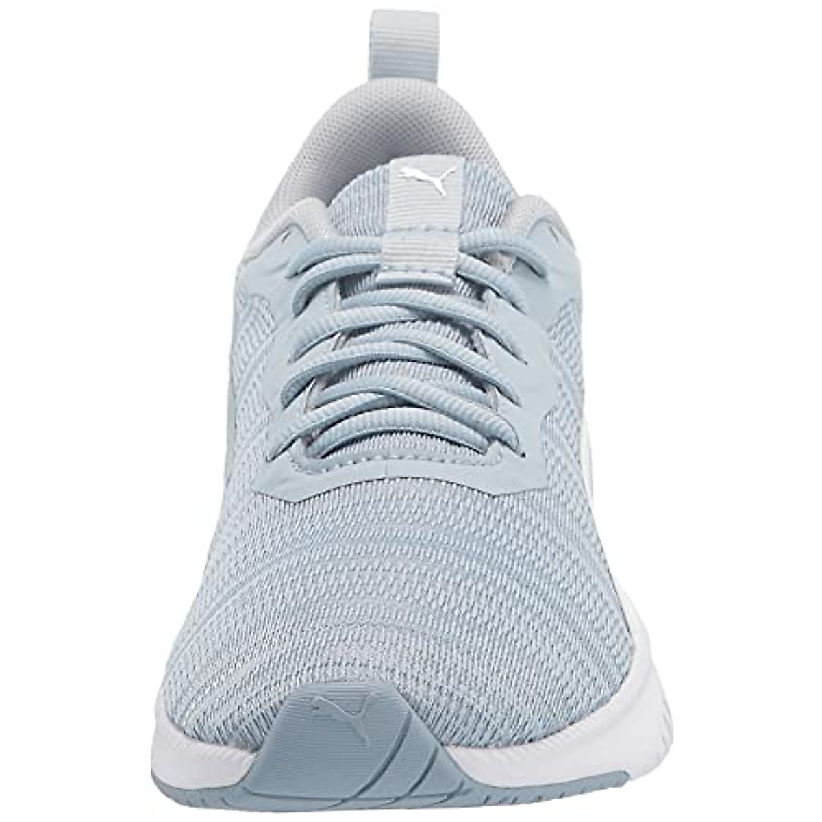 Puma Women's Flyer Flex Running Shoe, Blue Fog-Metallic Silver, 6.5