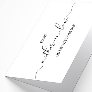 Goroar Wedding Card to Your Future Mother-in-Law, Thank You Card, #3