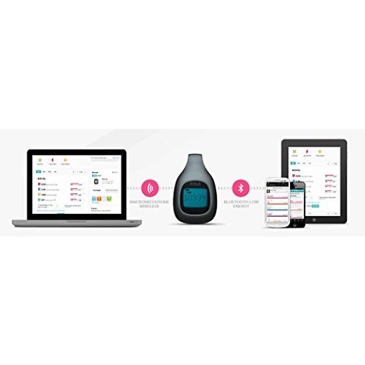 Fitbit Zip Wireless Activity Tracker in Magenta