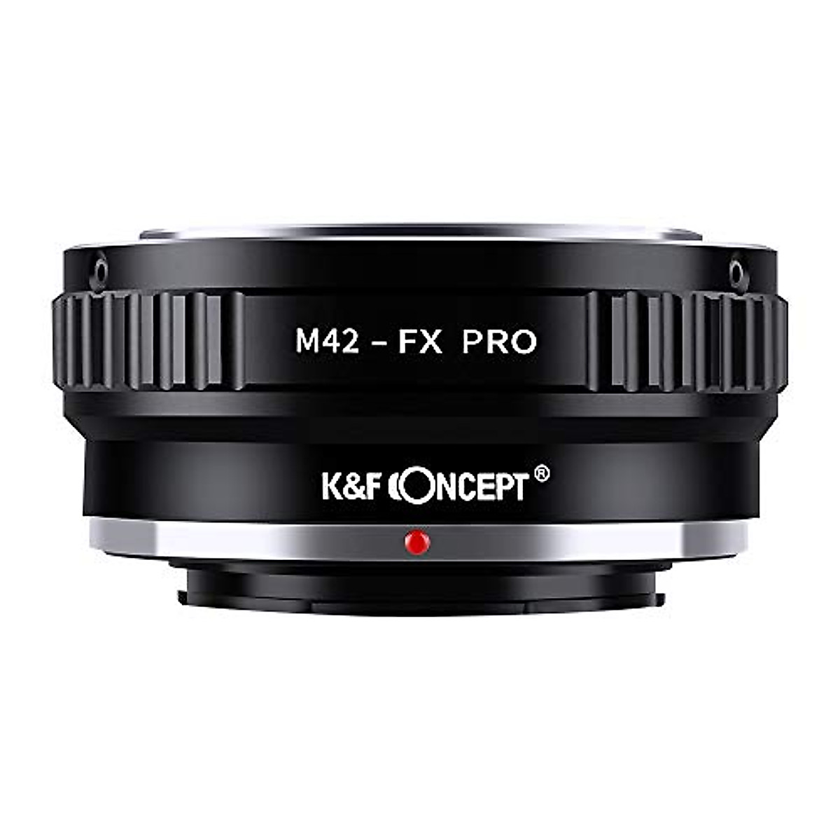 K&F Concept Lens Mount Adapter with Light-reducing Paint for M42 Lens to Fuji Fujifilm FX XPro1 X-Pro1 Camera Body