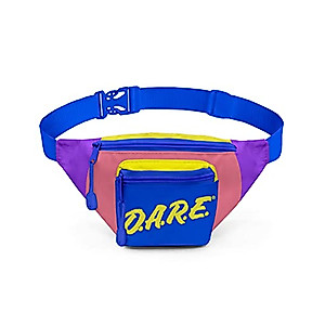 Tipsy Elves Retro DARE Fanny Pack (One Size, Multicolor)
