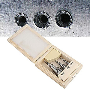 3 pcs Step Drill Bits High Speed Steel 4-12/20/32mm HSS Step Spiral Groove Step Cone Drill Hole Cutter Bit