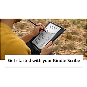 Kindle Scribe (32 GB) the first Kindle for reading, writing, journaling and sketching - with a 10.2” 300 ppi Paperwhite display, includes Premium Pen