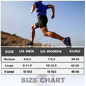 RTZAT 90% Merino Wool Athletic Running Tennis Ultra-Light Ankle Low Cut No Show Cushioned Socks for Men & Women, Large, Black&Dark Gray, 3 Pairs