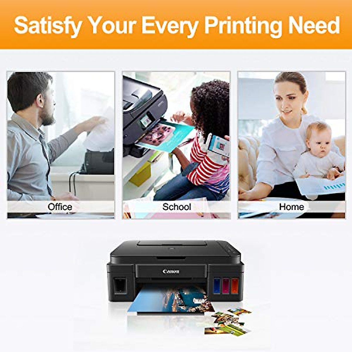 SCINK 270XL 271XL 270 271 XL Ink Cartridges 4 Sets with Gray, Work with Pixma TS9020 TS8020 MG7720 Printers 24 Pack