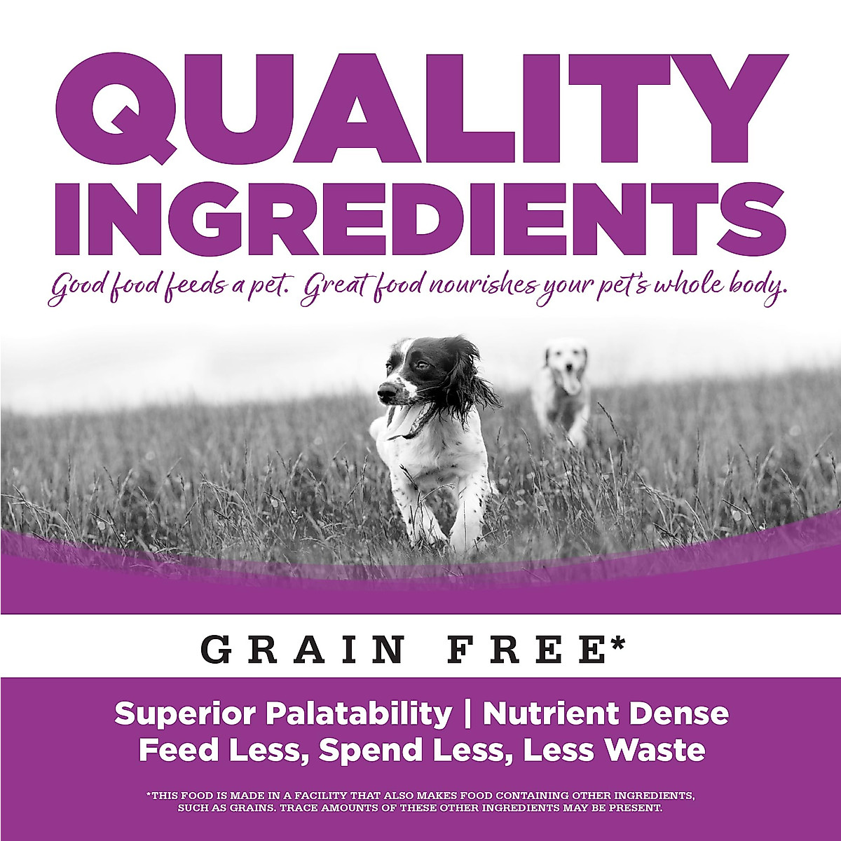 NutriSource Grain Free Puppy Food for Large Breeds, Turkey, Whitefish and Menhaden Fish Meal, 12LB