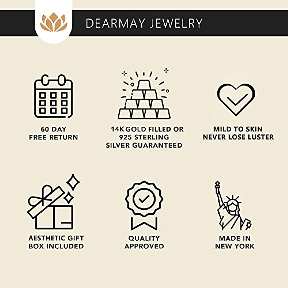 DEARMAY Gold Bracelets for Women Trendy Gold Jewelry Set for Women Cuban Link Chain 14K Gold Plated Filled Figaro Paperclip Rope Herringbone Bracelet Pack 18K Gifts for Women Teen Girls