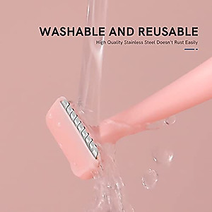 Eyebrow Razors for Women, Face Razors for Women, Dermaplane Razors for Women Face, Eyebrow Hair Trimmers, Facial Razors, 6 Pcs