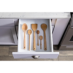 Duck Brand Select Grip EasyLiner Shelf and Drawer Liner, Non-Adhesive, 20-Inch x 24-Feet, Non-Adhesive, White, 281877