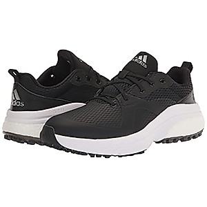 adidas Men's SOLARMOTION Golf Shoe, Core Black/FTWR White/Pulse Lime, 12