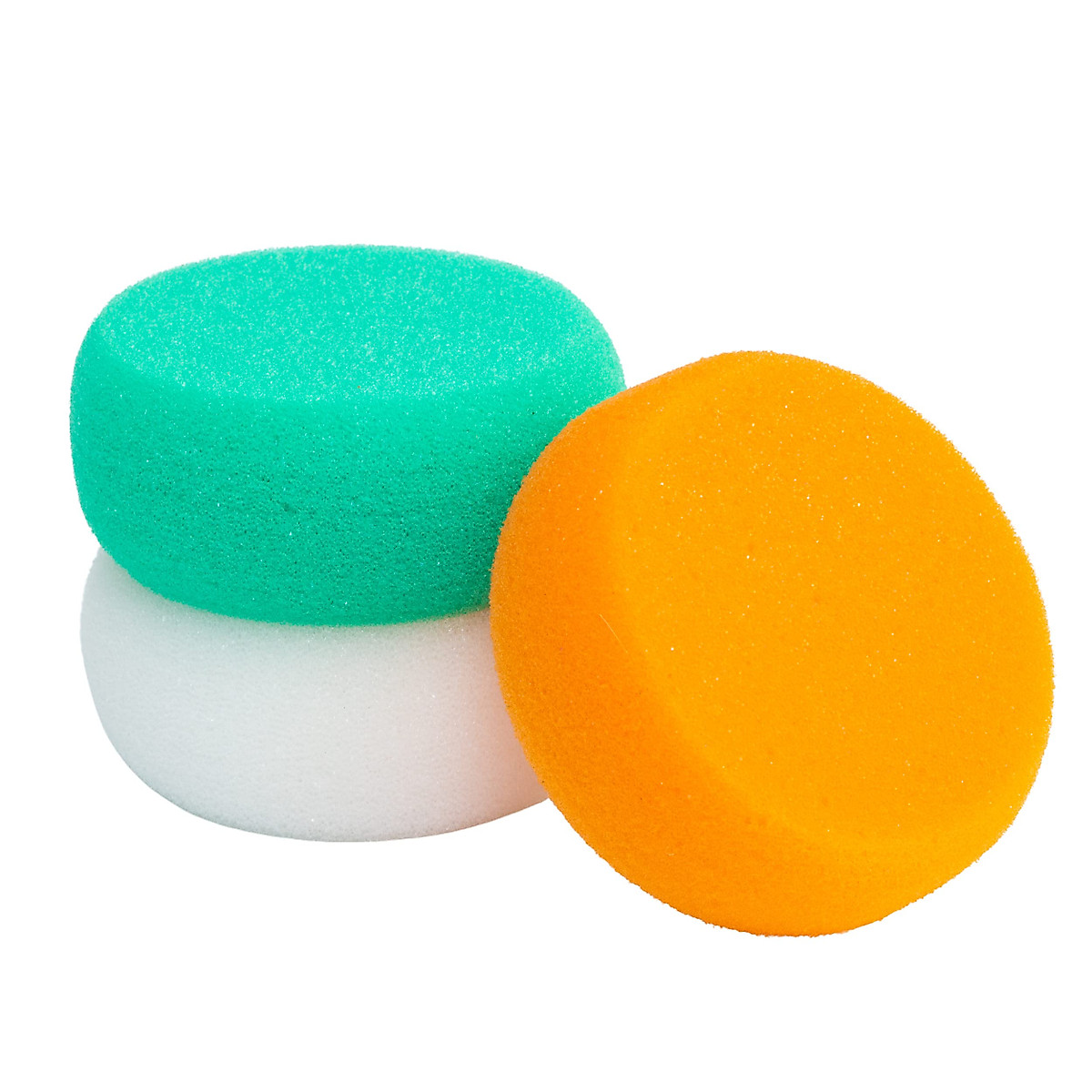 Blue Turtle – 3 Pack Donut Shape Multipurpose Sponges – Multifunction Scrub Sponge for Use on a Variety of Surfaces– Sponges for Cleaning Remove Tough Stains, Grease, Residue