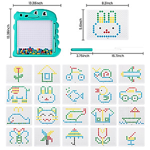 Busy Board Montessori Toy for 1 2 3 4 Year Old Toddlers - Preschool Learning Activities Sensory Board for Fine Basic Dress Motor Skills - Educational Travel Toys for Plane Car, Gift for Boys Girls