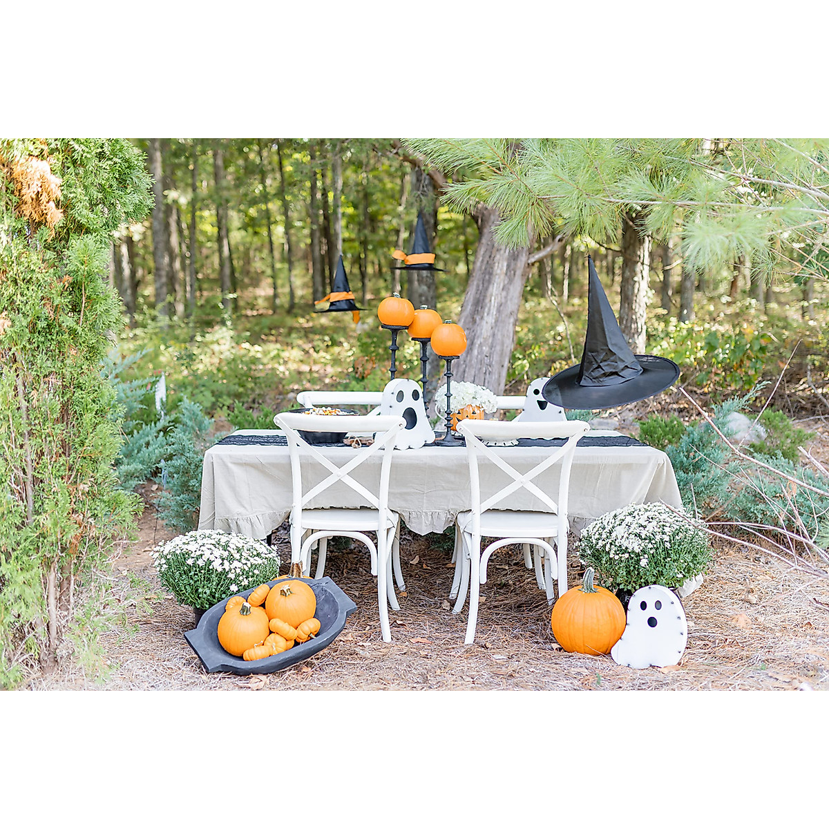 Mud Pie Oval Dough Bowl Set, Black, small 12" x 17" | large 14 1/2" x 21"