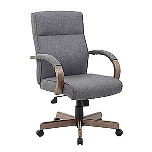 Boss Office Products (BOSXK) Chairs Executive Seating, Gray