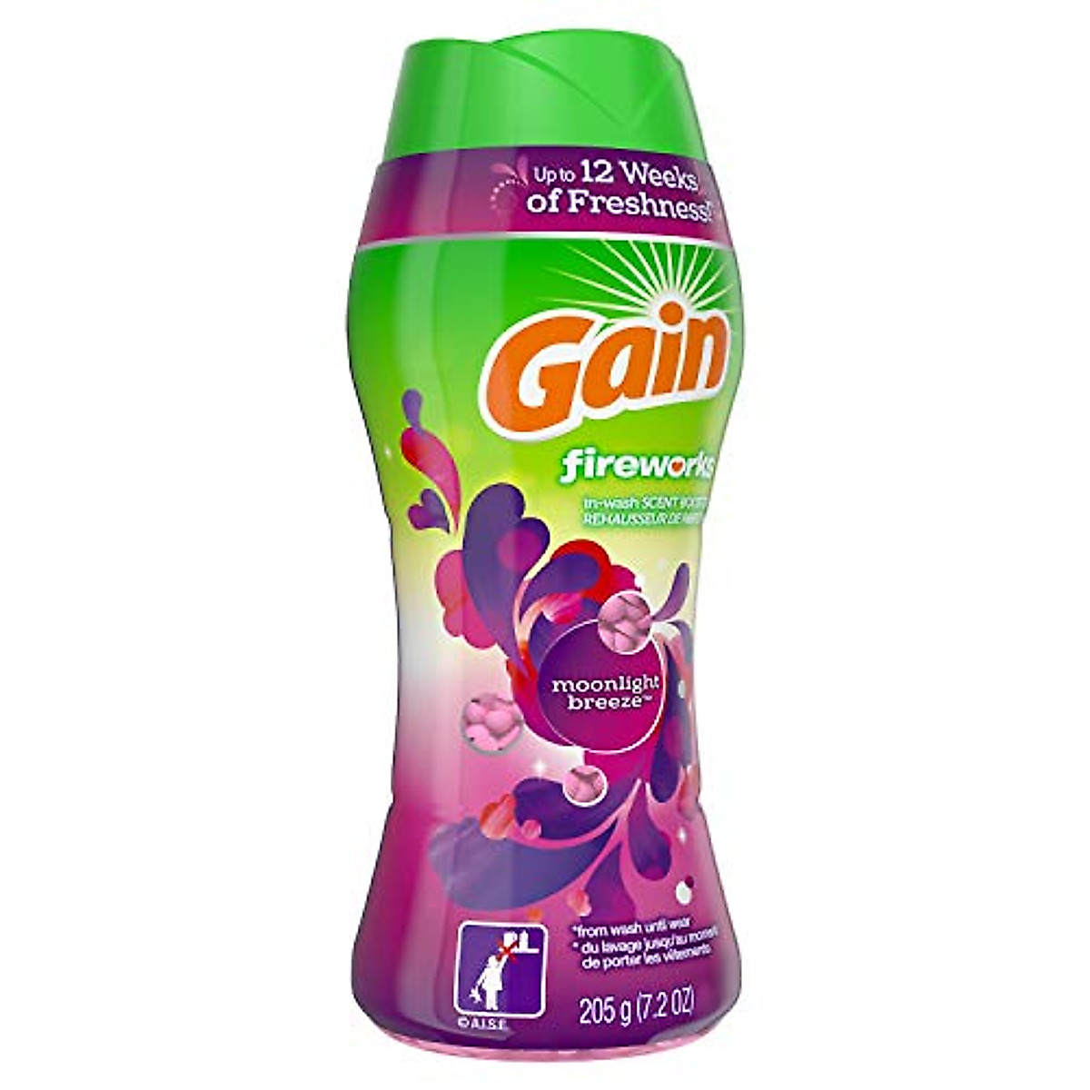 Gain Fireworks In-Wash Scent Booster Beads, Moonlight Breeze, 7.2 oz
