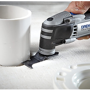 Dremel MM494 Universal Pipe Cutter Multitool Blade, Ideal for Cutting Pipe and 2X4 Lumber - Universal Quick-Fit Interface Fits Bosch, Makita, Milwaukee, and Rockwell