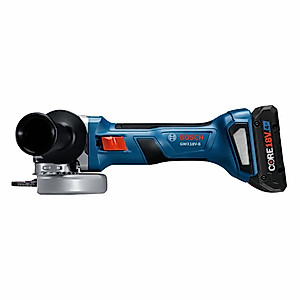 BOSCH GWX18V-8B15 18V X-LOCK Brushless 4-1/2 In. Angle Grinder Kit with (1) CORE18V® 4 Ah Advanced Power Battery