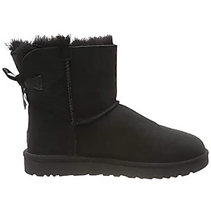 UGG Women's Mini Bailey Bow Ii Boot, Black, 09